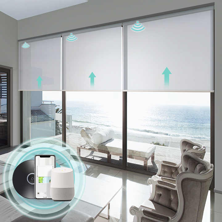 Smart Roller Blinds - Customized Electric Privacy Curtains