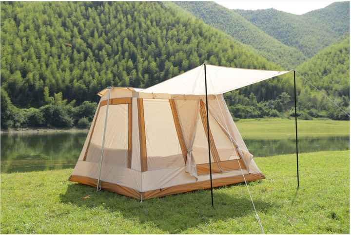 Factory Outdoor Portable Spring Tent for Camping Super Large Sunshade ...