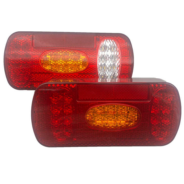 Led Rear Tail Light Kit ECE E-mark Approval Tail Light with Reflector ...