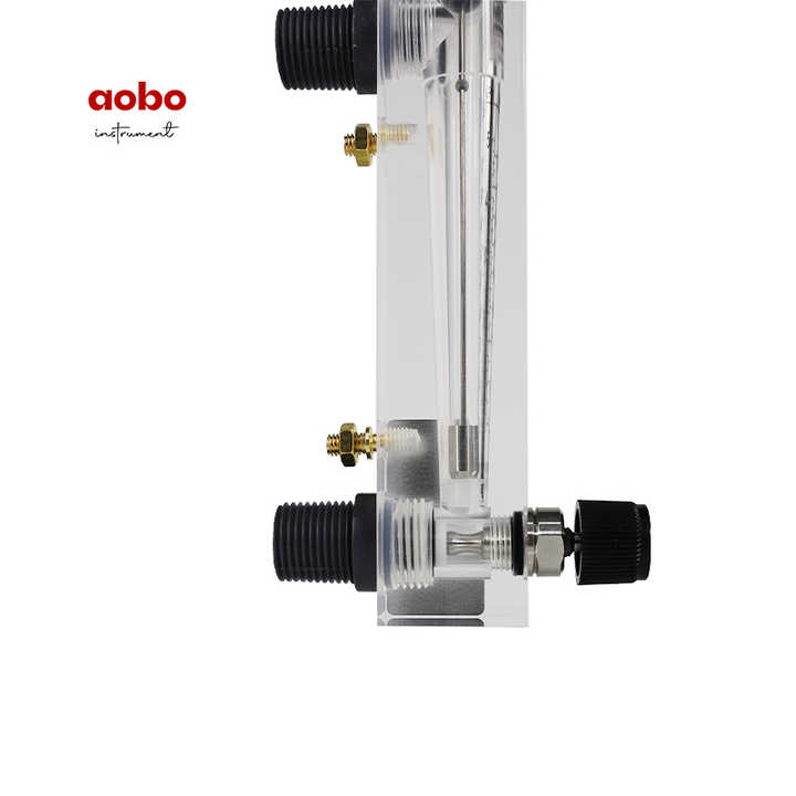 Mechanical Panel Mount Flow Meter LZM-25Z N2 Glass Tube Portable ...