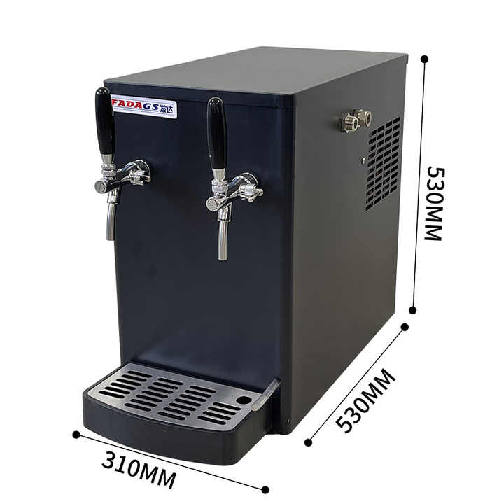 Draft Beer Machine Small Table-top Beer Cooling System Beer Wine Veding ...