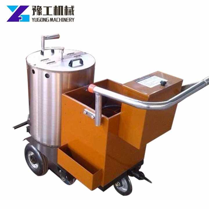 Hot Melt Road Marking Machine 10-50cm Car Booster with Hopper ...