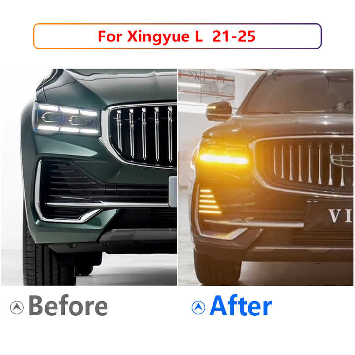 Modified LED Daytime Running Lights, Dedicated Flow Turn signal Lights ...