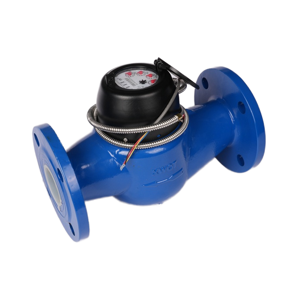DN50mm 485 Modbus RTU Remote Photoelectric Cast Iron Smart Water Meter ...