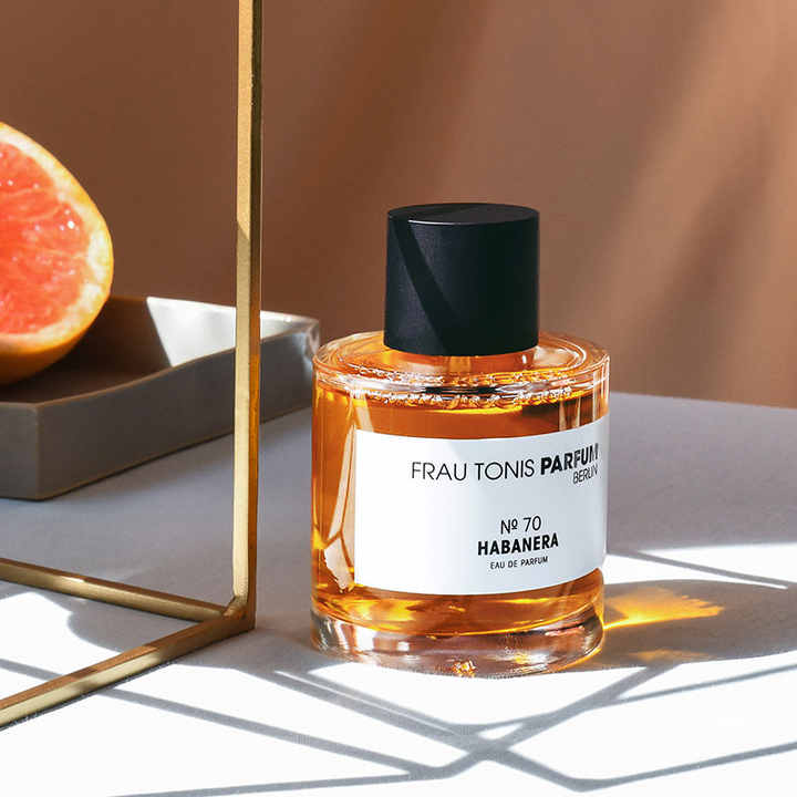 Luxury Heavy Base Glass Perfume Bottle - 50ml Cylinder