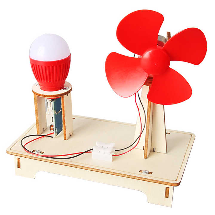 Wind Driven Generator Experiment Kit - Educational Toys