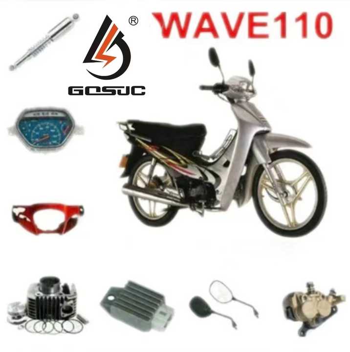 High Quality 110CC Whole Motorcycle Parts Complete Plastic Body for ...