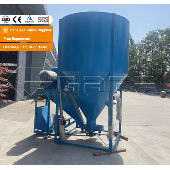 Feed Mill and Mixer Chicken Feed Machine Mixer and Crusher Farm ...