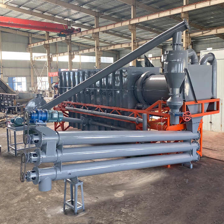 High Charcoal Yields Pyrolysis Machine - Biochar Production