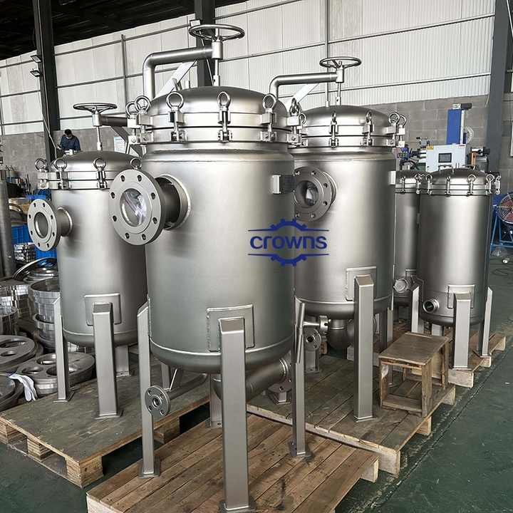 Industrial Filtration Equipment Multi-Bag Filter Housing for ...