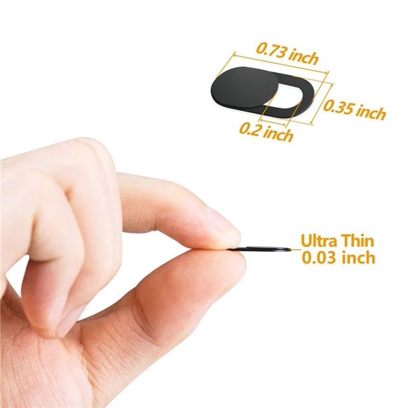 Slim Webcam Cover Laptop Shutter Magnet Slider Plastic Camera Cover ...