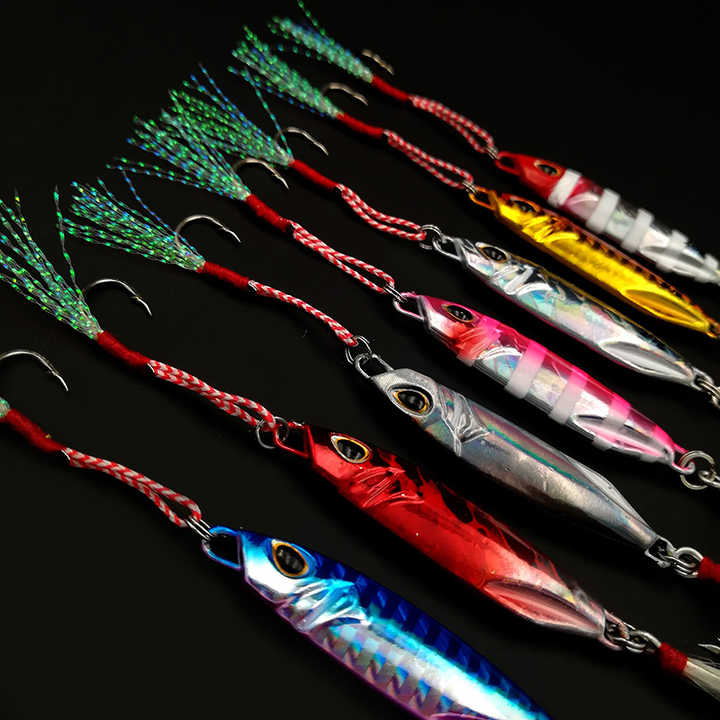 CWLF04 fishing jigs slow pitch jigging 10g/15g/20g/30g fishing lure mould minor fishing lure ...