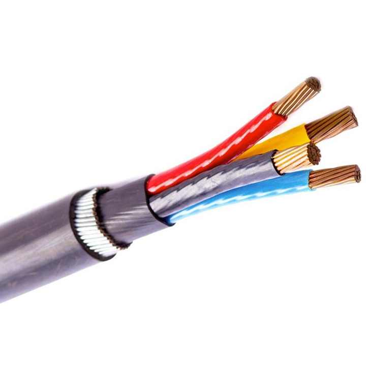 XLPE SWA Flame Retardant Armored Electric Power Cable Wire 600 V