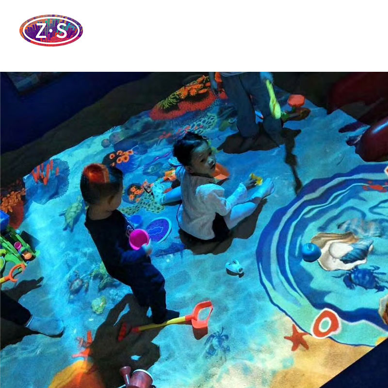 Interactive Sand Beach Projector - Virtual Beach Fun