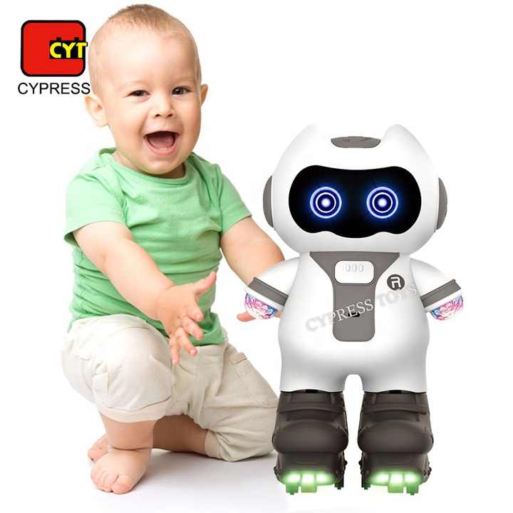 Multi-functional Electric Programming Wind up Dancing Robot with Music ...