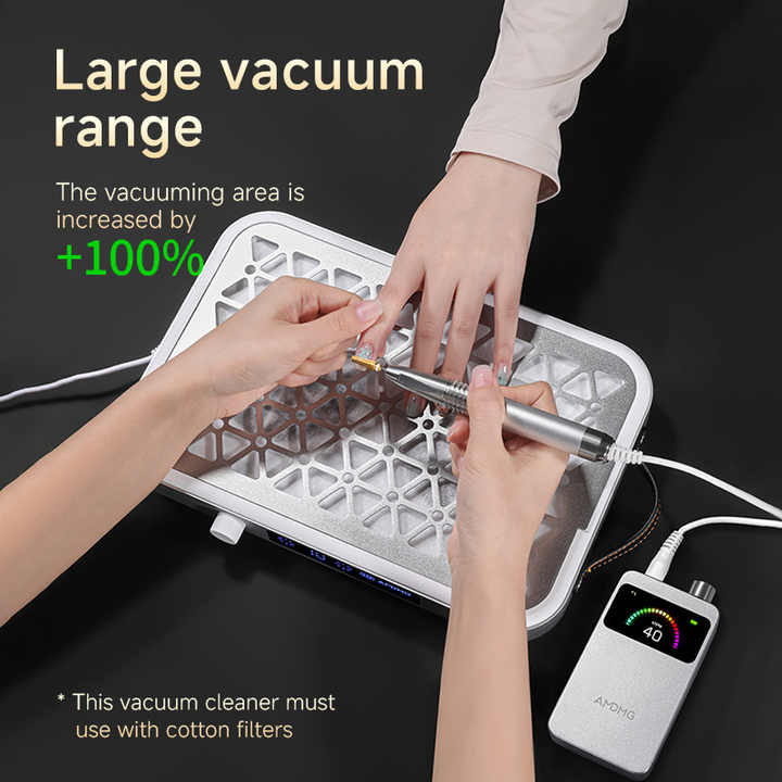 NEBX Nail Dust Collector - Professional Salon Vacuum Cleaner