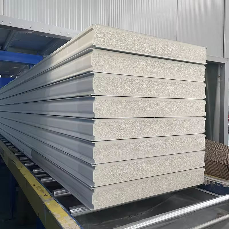 Brazil Industrial Paint Booth Fire Resistant B1 Grade PIR Airtight ...