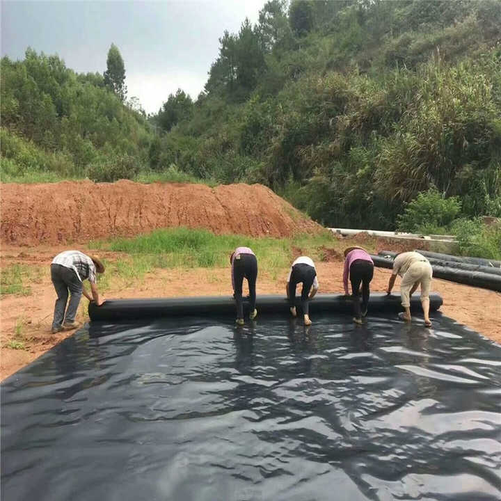 Aquaculture Landscaping Geomembrane PVC Pond Liners for Shrimp Plant ...