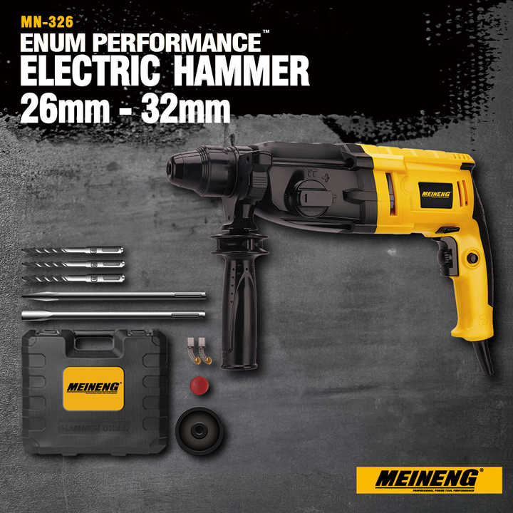 800W Industrial Grade Electric Hammer for Drilling Applications