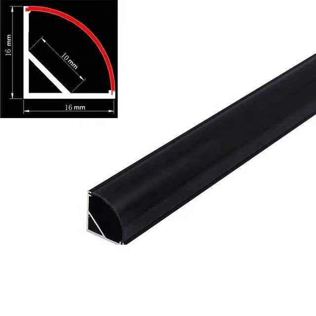 Black LED Strip Profile - Customized Housing Solutions