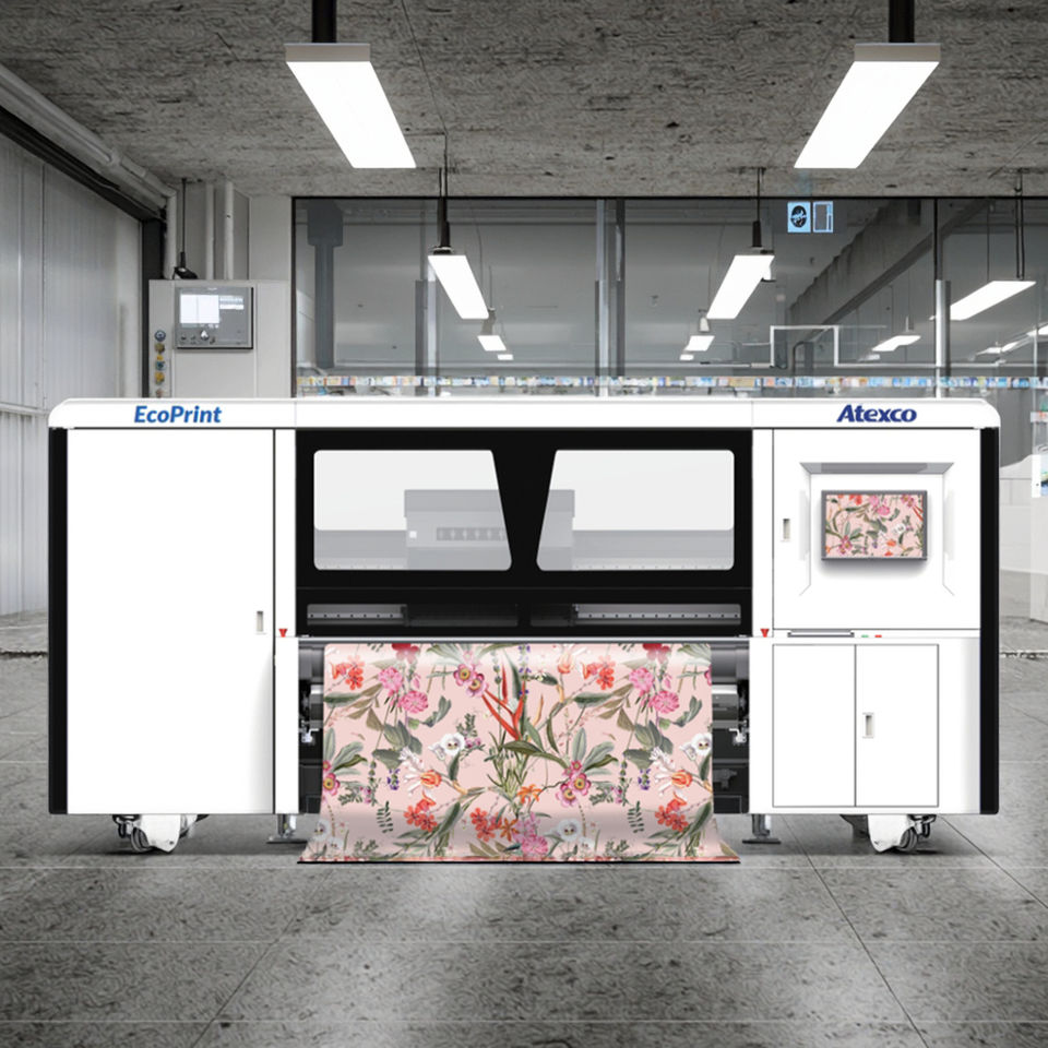 Atexco Printer Industrial Inkjet Printer New Automatic Grade Cotton ...