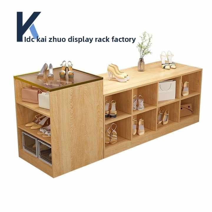 Clothing Store Shoe Cashier Counter Display Rack with Live Streaming ...