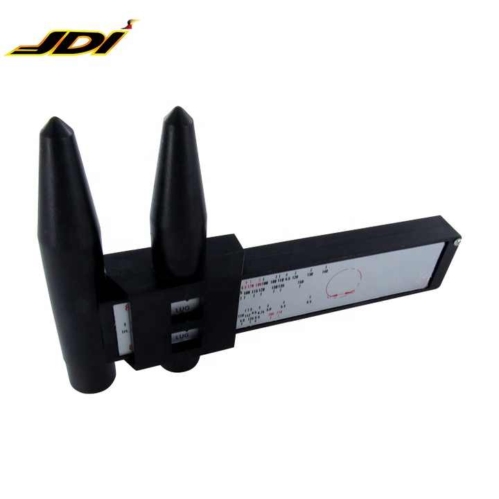 PCD Gauge Wheel Rim Caliper Ruler 4,5,6,8 Bolt Circle Gauge / Wheel ...