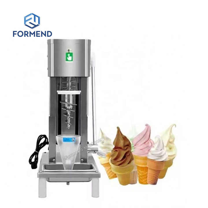 Frozen Yogurt Ice Cream Mixer New for Real Fruit Swirl Ice Cream Mixing ...