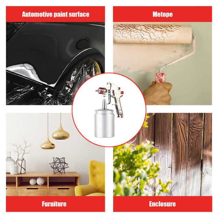 Aeropro R-71S Industrial Spray Paint Gun - High Pressure