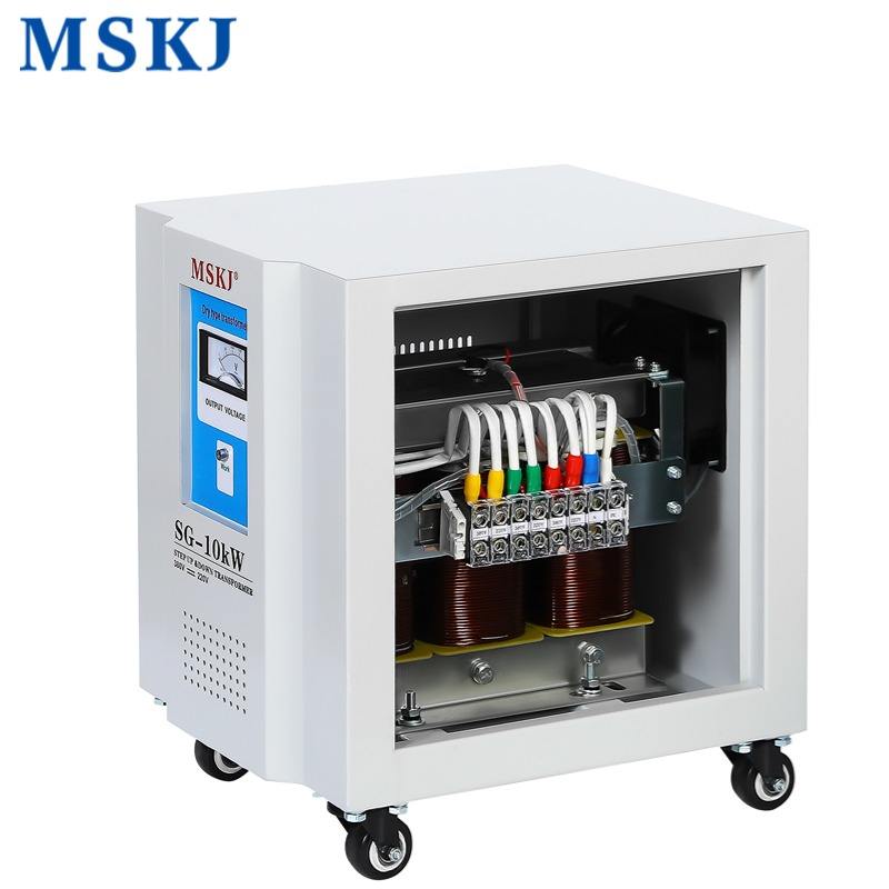 Step-Up/Down 3-Phase Transformer with Enclosure: 600V, 480V, 440V, 400V ...
