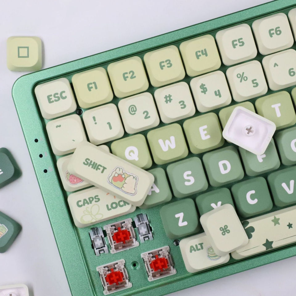 HZGAMER DIY Sublimation LOW Profile Keycaps for Mechanical Keyboards