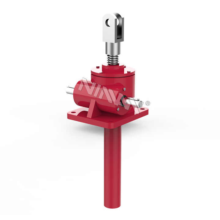 SWL Series Trapezoid Screw Worm Gear Screw Jack Multi-unit Linkage ...
