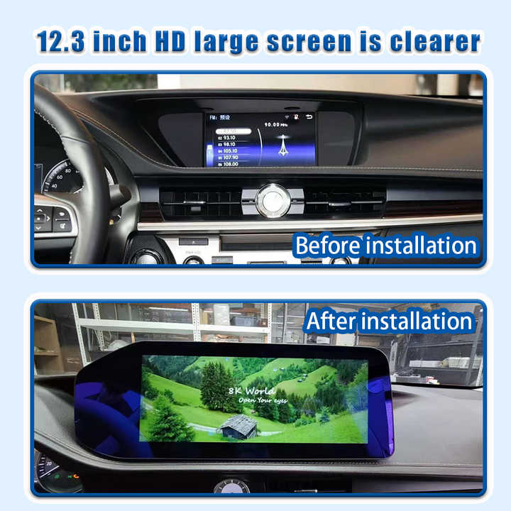 Android Car Head Unit Built-In GPS Touch Screen CD Player Handsfree 1 ...