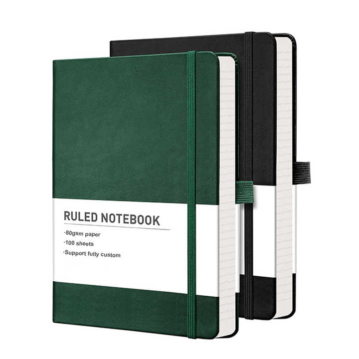 Custom Diary A5 Hardcover Lined Journal Notebook With Elastic Strap ...