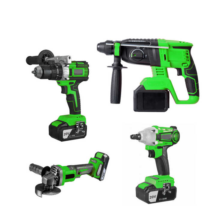 Cordless Power Drill Combo Kit - Versatile & Portable Tools