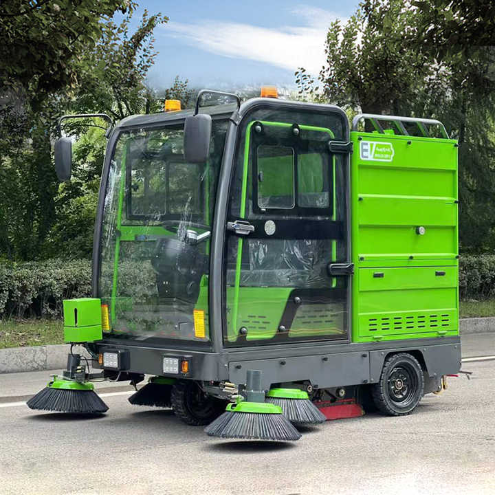 Brand New Road Sweeper Machine - Efficient Street Cleaning