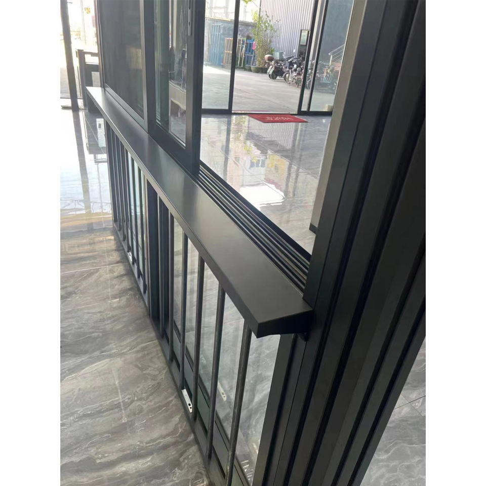 Modern Aluminum Alloy Horizontal Sliding Windows and Doors with Double ...