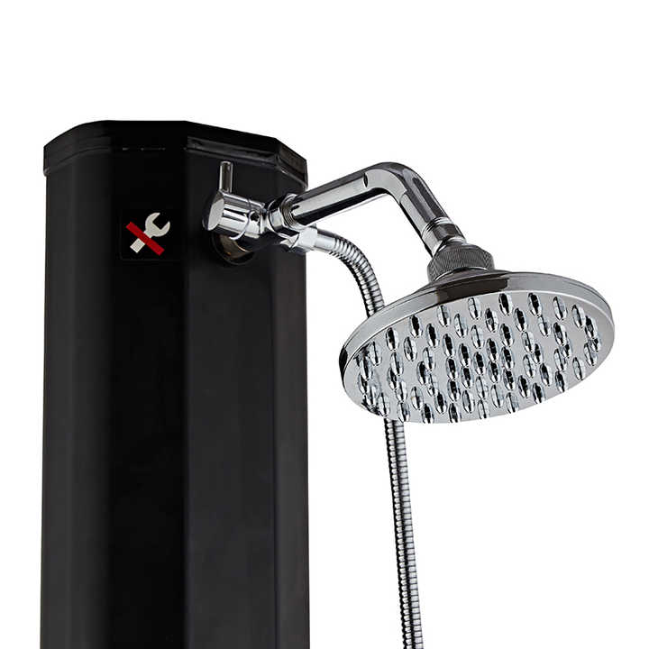40L Large-Capacity Shower Column Aluminum Outdoor Portable Poolside ...