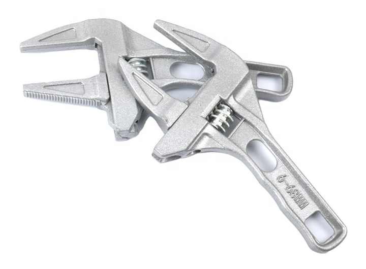 High Quality Short Handle Bathroom Adjustable Wrench Aluminum Alloy ...