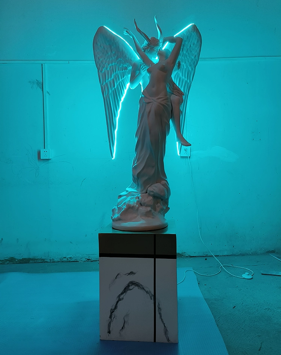 livehouse bar hugs angel luminous sculpture decoration Custom Large ...