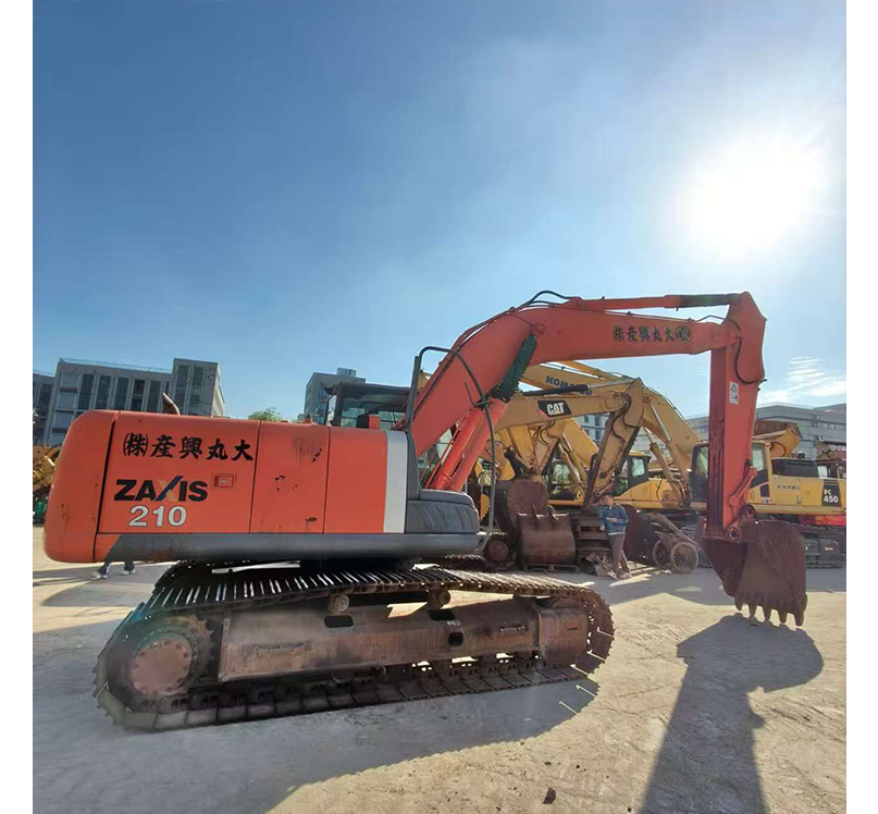 Original Used Hitachi ZX210 Hydraulic Crawler Excavator Hitachi ZX210 ...