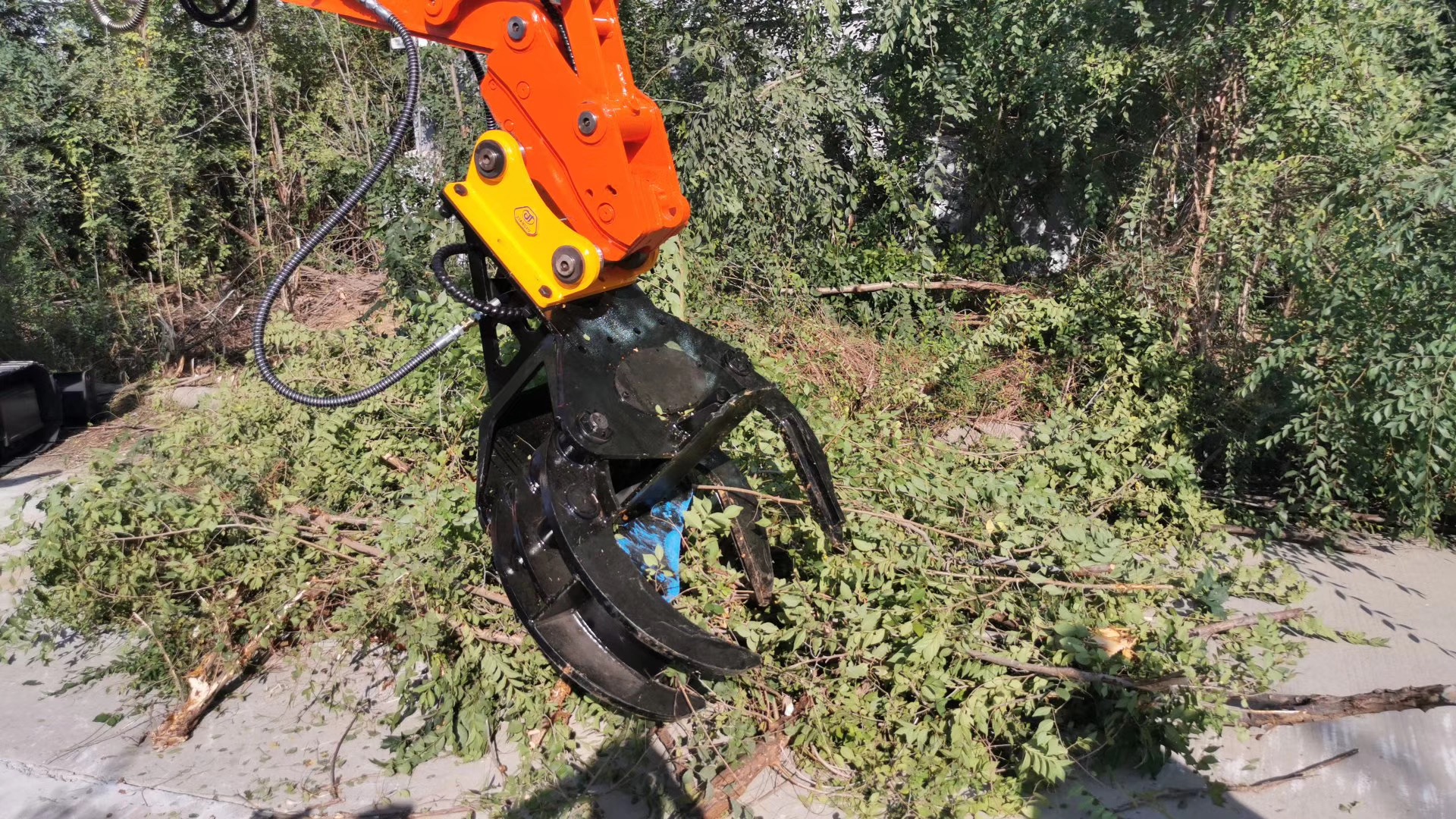 Excavator Hydraulic Logging Machine Tree Shear Products from Yantai ...