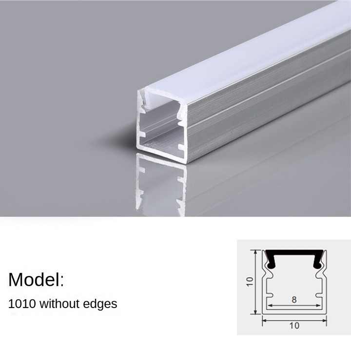 Factory Price Surface Flat Recessed t Slot LED Profile with PC Cover ...