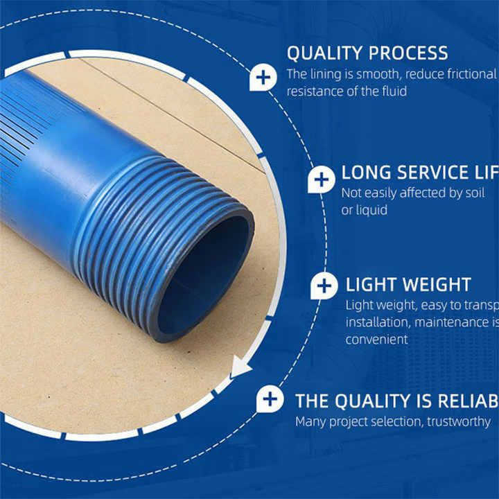 5 Inch Slotted Borehole Borewell Pvc Filter Pipe Water Well Screens ...