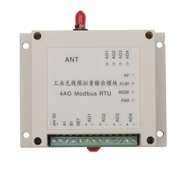 Módulo Modbus IO RS485 Control de borde inalámbrico PLC SCADA Gateway Wireless AI/AO 4AO Módulo ...