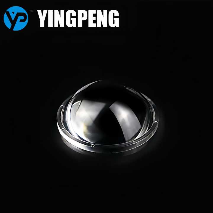 66mm Flat Convex LED Lighting Optical Lens Aspheric Pattern Made of ...