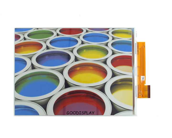 13.3-inch high-saturation color e-ink module (E Ink Spectra 6) SPI ...