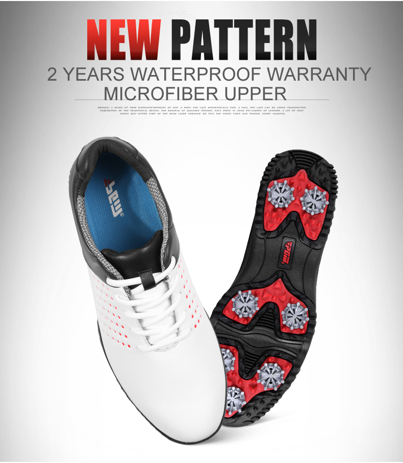 PGM XZ069 men spikes fashion focus golf shoes-企业官网