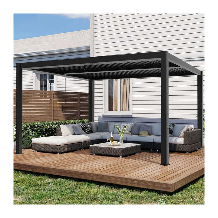 6x6 4x3auto Boot Shoulder Brackets Louvred Beam Kit Leaning Steel ...