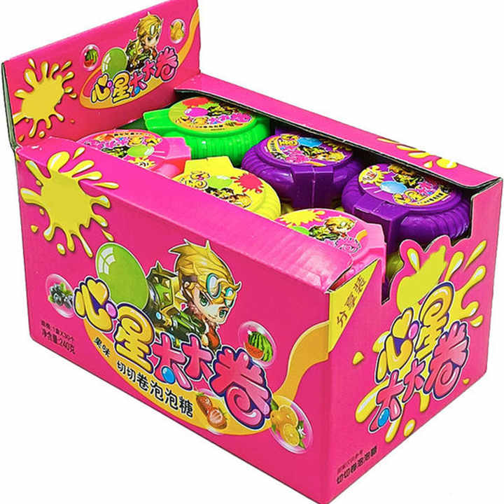 Hot Selling Halal Gum Roll Bubble Chewing Candy - Wingoo Foods